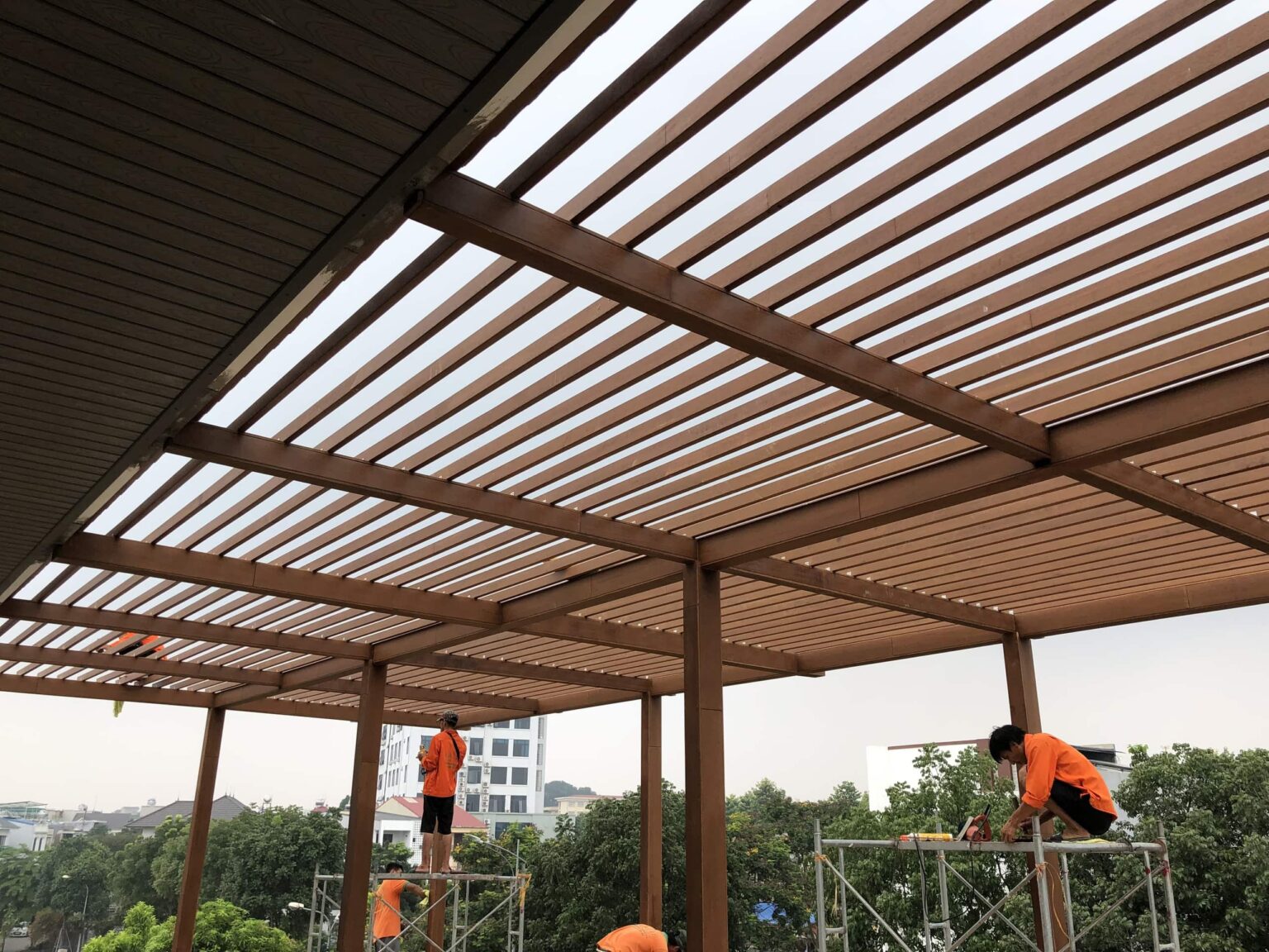 Sàn Tre Ngoài Trời Lavie Bamboo